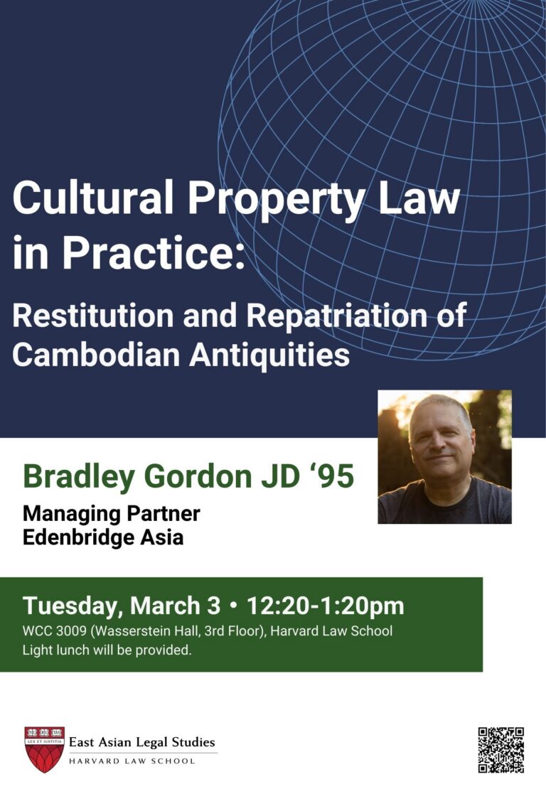 Cultural Property Law in Practice: Restitution and Repatriation of ...
